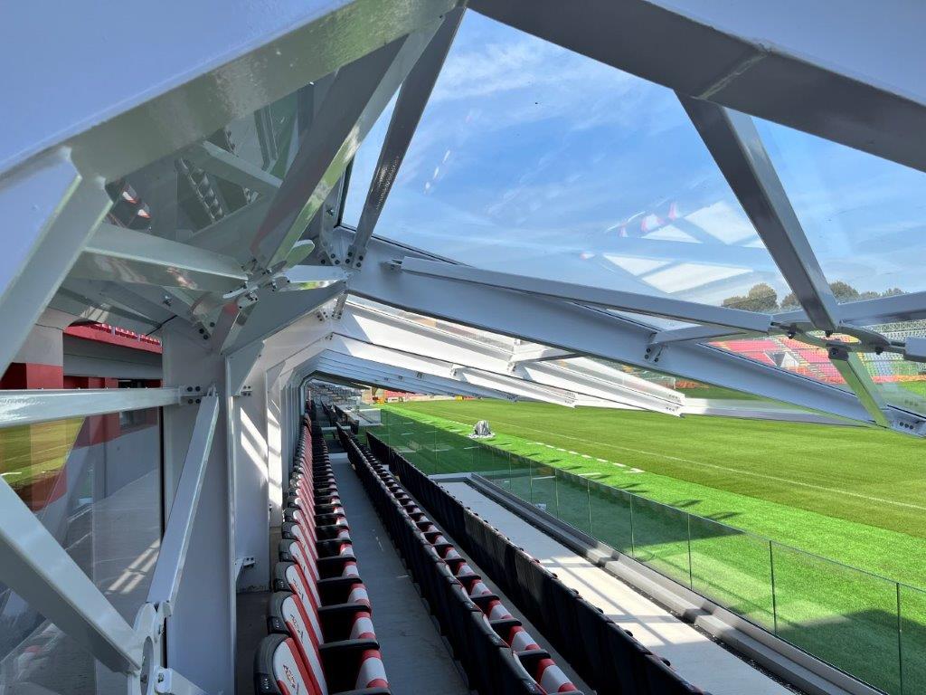 Pensilina Stadio Zini Cremona