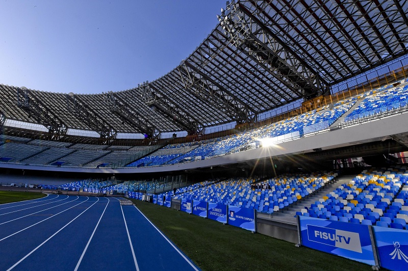 Stadio San Paolo di Napoli - le nuove sedute